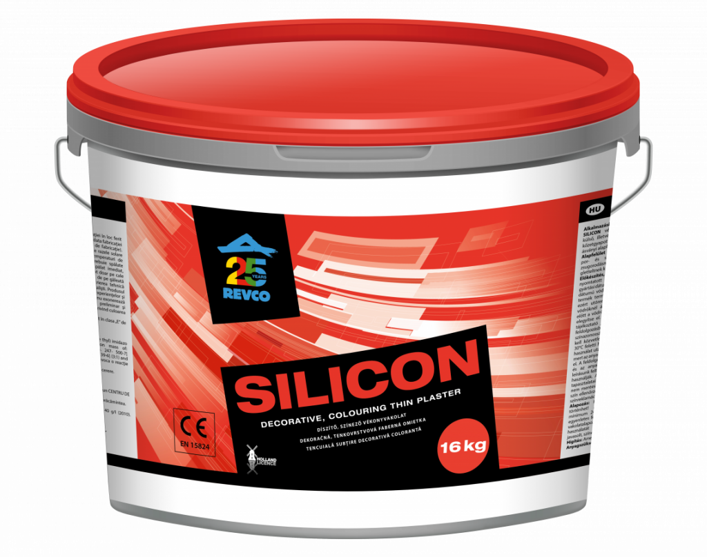 Revco Silicon 1.5 mm kapart díszvakolat 16 kg – szilikonos nemesvakolat